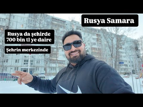 Rusya Samara da şehir merkezinde 700 bin tl ye satılık 2+1 daire ilk gelen alır 