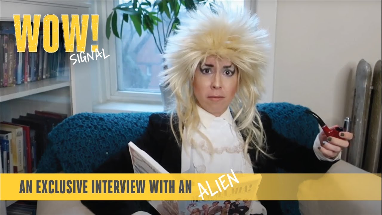 Interview With An Alien | Space Comedy | Adler Planetarium - YouTube