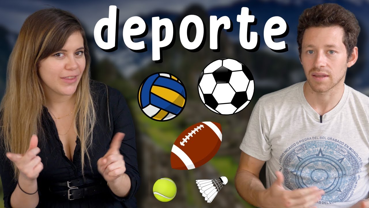 Nos SPORTS et activités physiques PRÉFÉRÉS 💛⚽️ (dialogue espagnol ...
