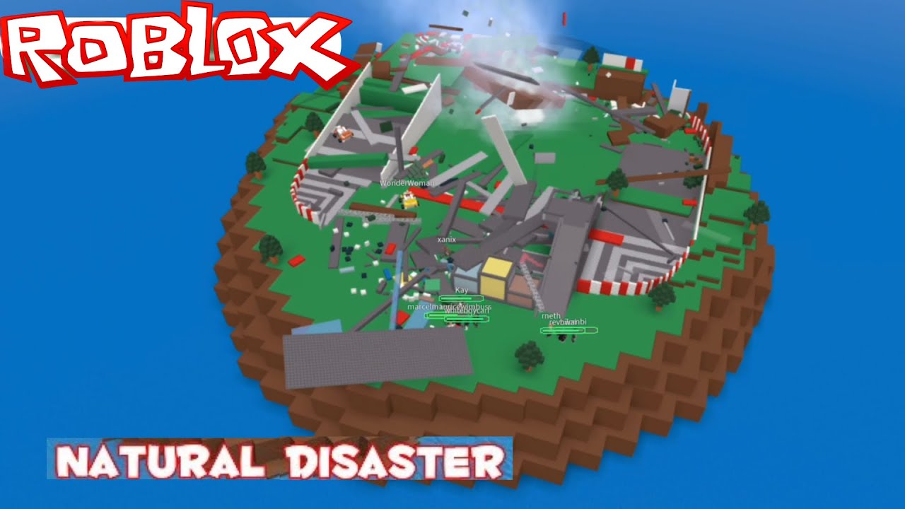 How to Survive Natural Disaster in Roblox - YouTube