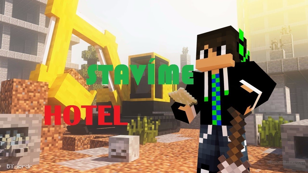 [Minecraft city] Stavíme hotel - YouTube