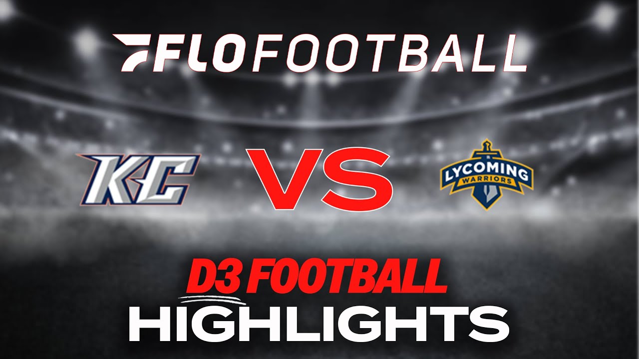 Highlights: Keystone vs Lycoming College | 2024 Landmark Football - YouTube