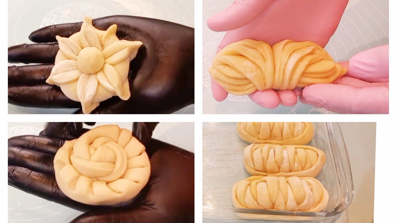 This is how I make these amazing bread shapes so simple you'llbe amazed ...