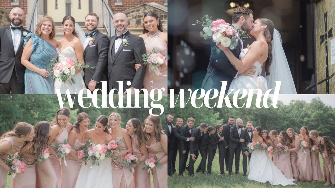 WEDDING WEEKEND VLOG: my big brother got married!!! - YouTube