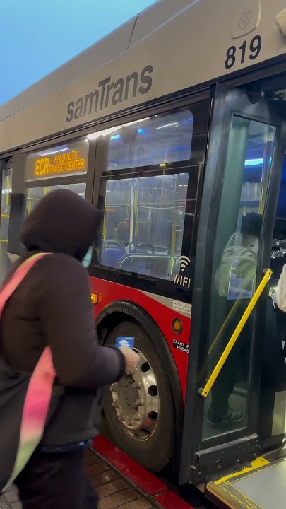 SamTrans #819 Announcement: Route ECR Palo Alto Transit Center - YouTube