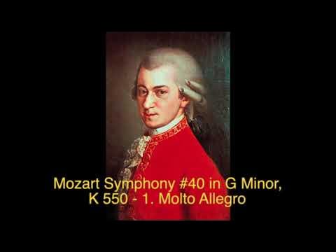 Mozart Symphony #40 in G Minor, K 550 - 1. Molto Allegro - YouTube Music