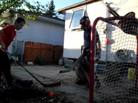Hockey with Matt and Reece episode #1 - YouTube