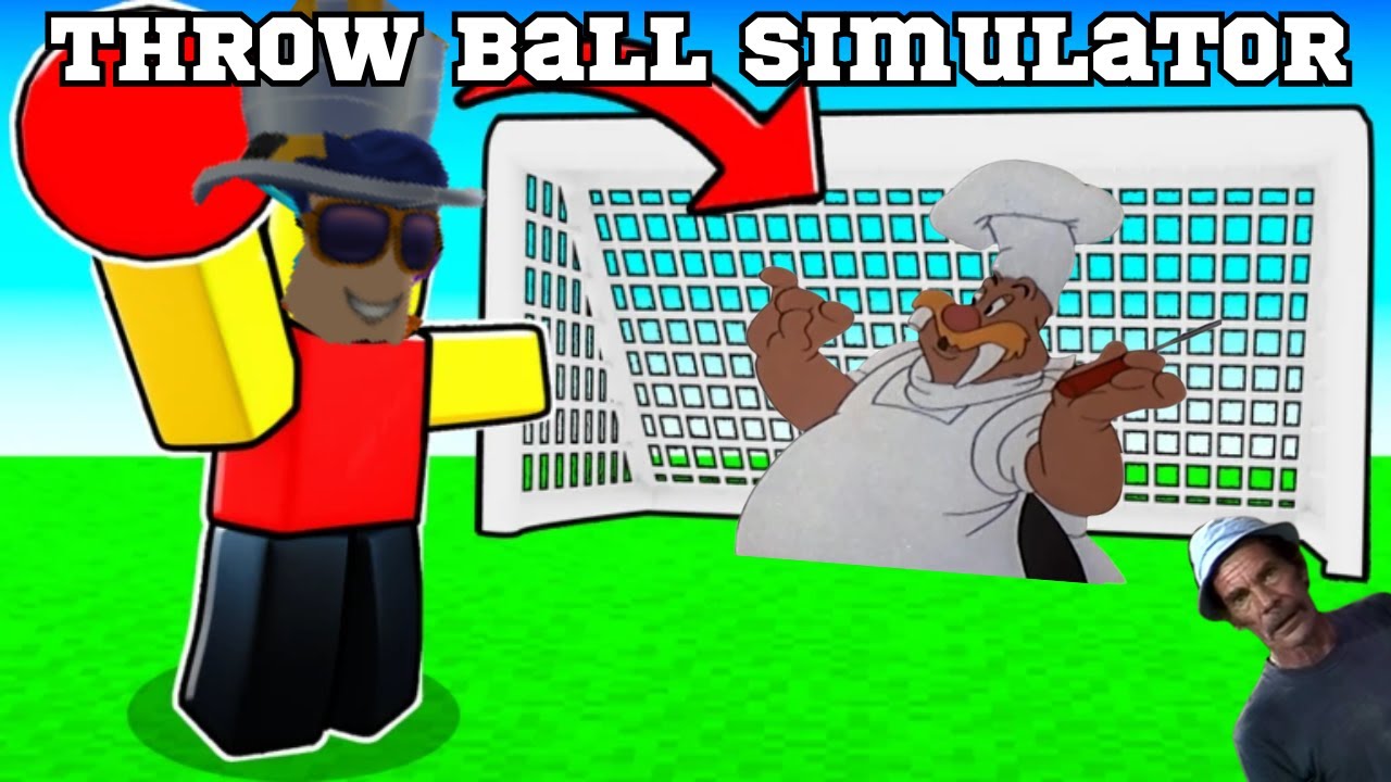 FIQUEI ARREMESSANDO BOLAS NO GOL E OLHA NO QUE DEU! - Roblox Throw Ball Simulator - YouTube
