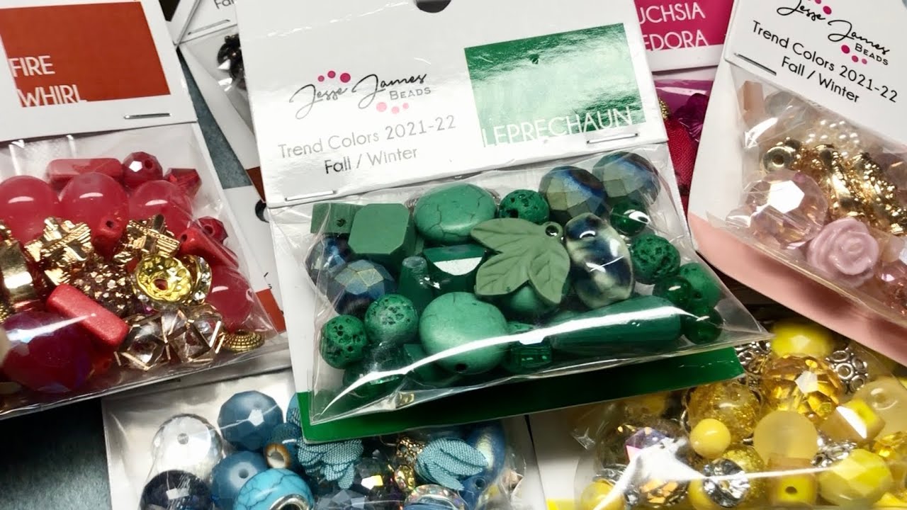 Magical Mystery Bead Box October 2021 Unboxing by @JesseJamesBeads! ️🧡💛 ...