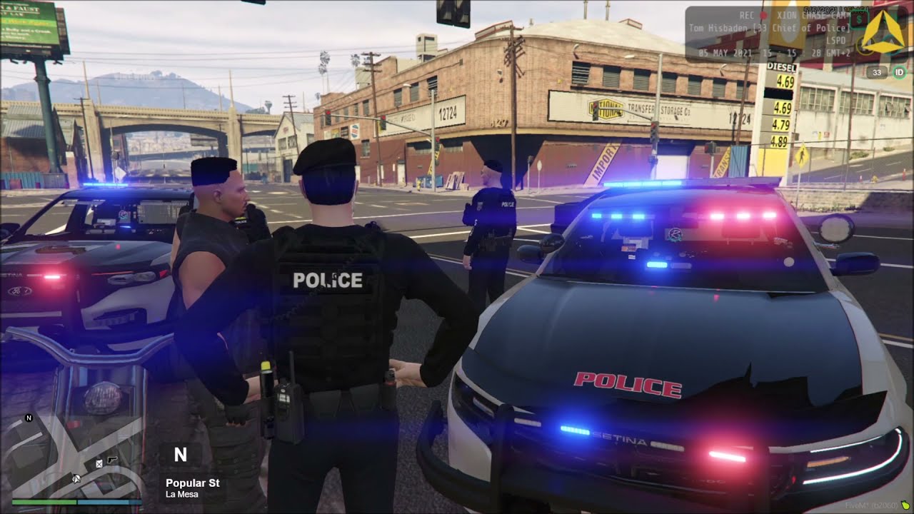 Gta 5 Rp Als Cop#61 [FiveM] Various Life Roleplay - YouTube