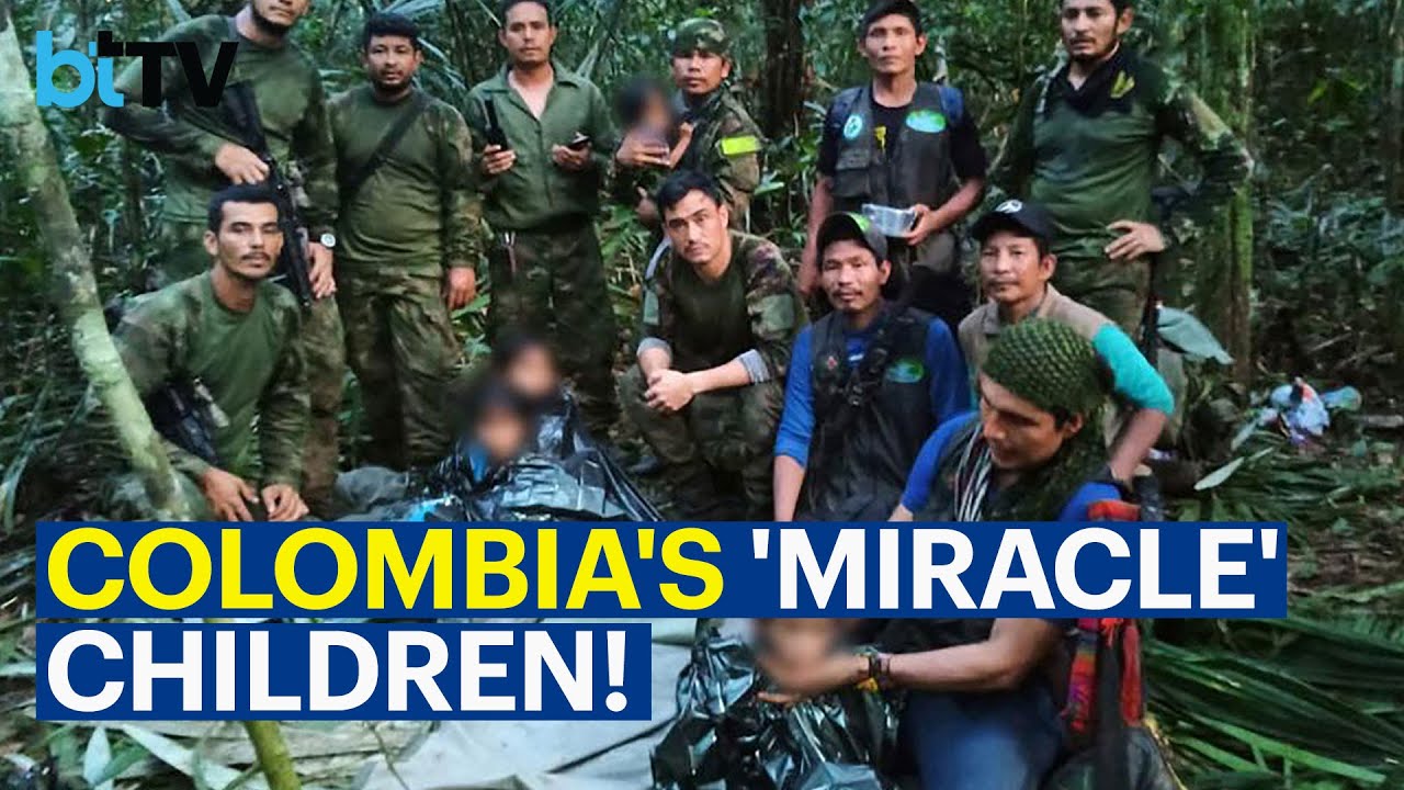 'Miracle in the jungle': Colombia Celebrates Rescue Of Children Lost In ...