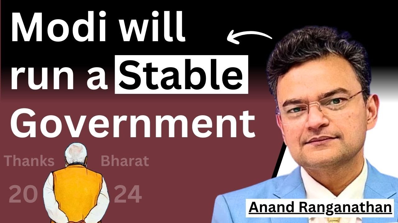 Is Modi will run Stable Government : Anand Ranganathan | Thanks BHARAT ...