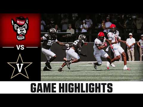 NC State vs. Vanderbilt Game Highlights | 2026 ACC Football