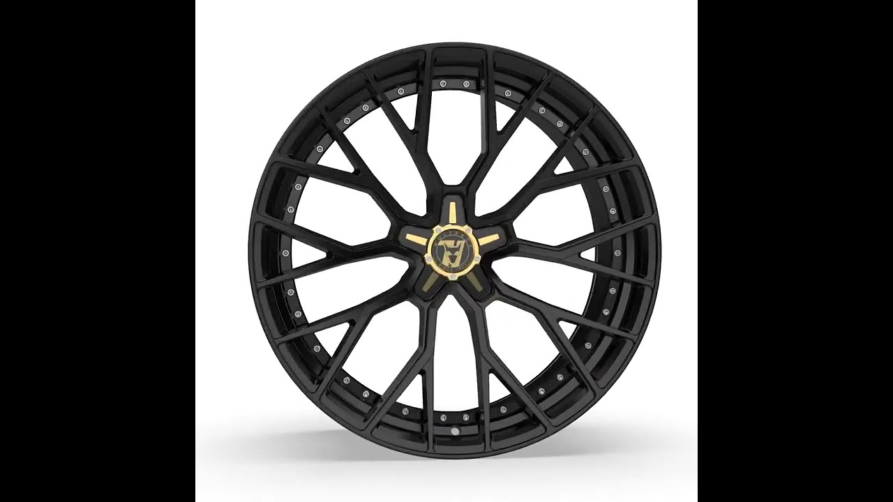 Wolfrace 71 Luxury Munich GTR Gloss Raven Black Alloy Wheel - YouTube