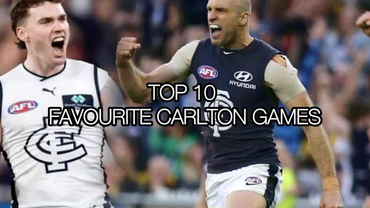 Top 10 Carlton Games - Updated - YouTube
