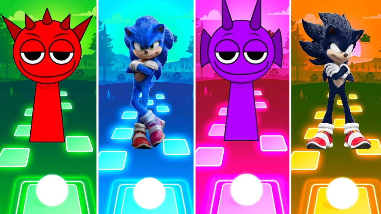 Sprunki Incredibox Music 🆚 Sonic prime 🆚 Sprunki The Catnap 🆚 Sonic ...