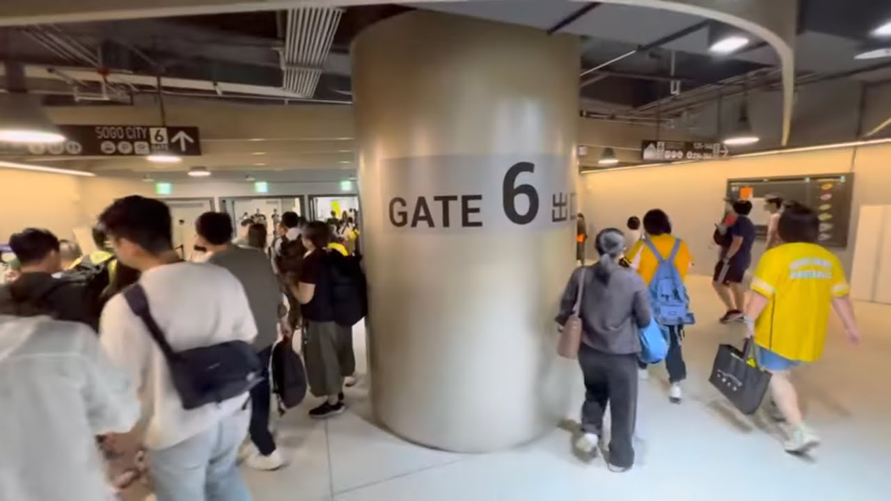 2024.7.5 [台北大巨蛋Gate 6開放離場] CPBL中華職棒35週年 例行賽 台北大巨蛋棒球場 比賽結束 直接走GATE6 外野出入口連接 台北捷運板南線 國父紀念館站5號出口 搭乘 ...