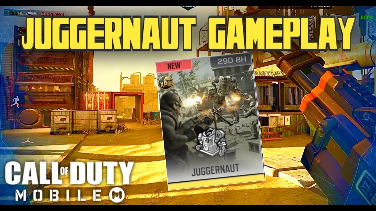 NEW JUGGERNAUT MODE GAMEPLAY | COD MOBILE - YouTube