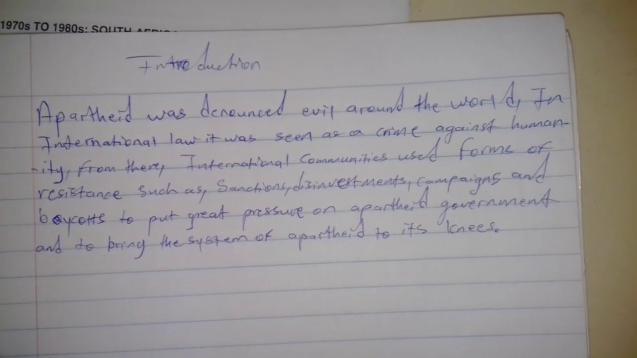 Grade 12 History P2 2017 Prelim exam preparation - YouTube