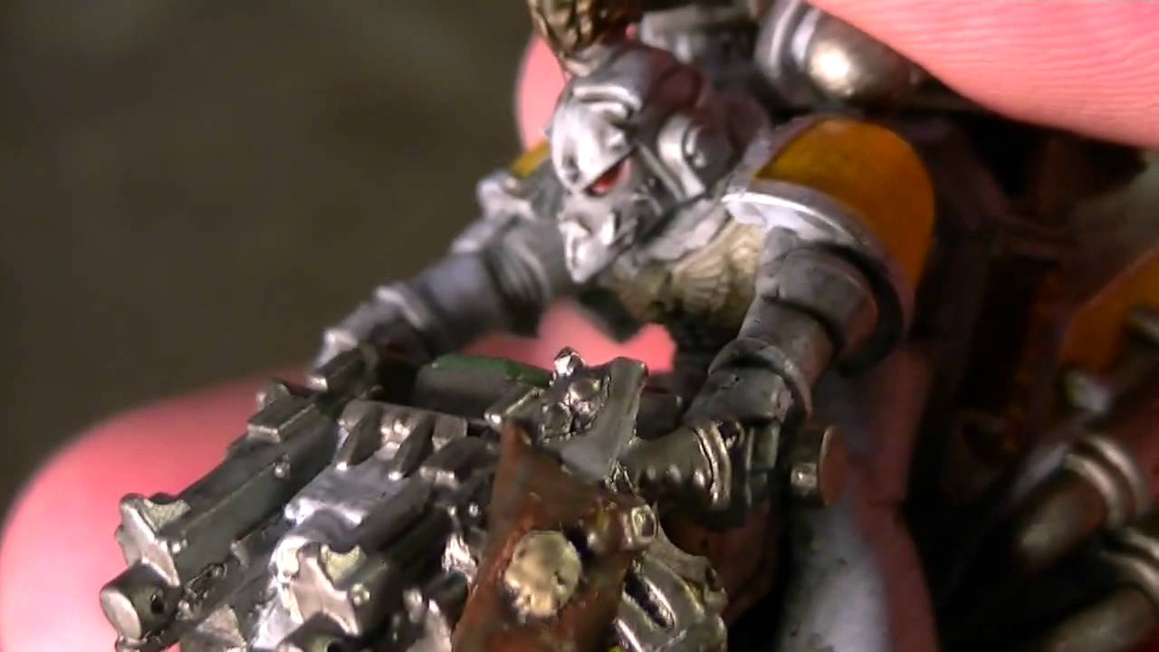 Lets Paint! Space Wolf Biker - YouTube