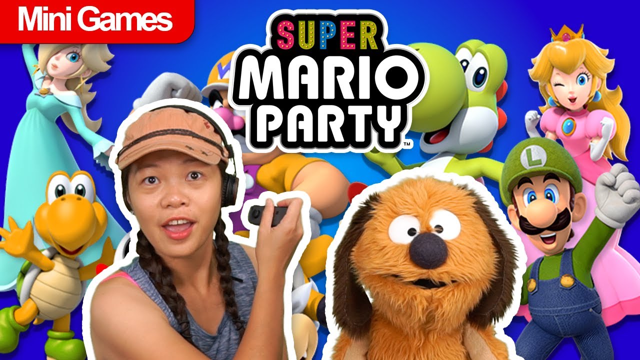 Super Mario Party Mini Games Nintendo Switch - YouTube