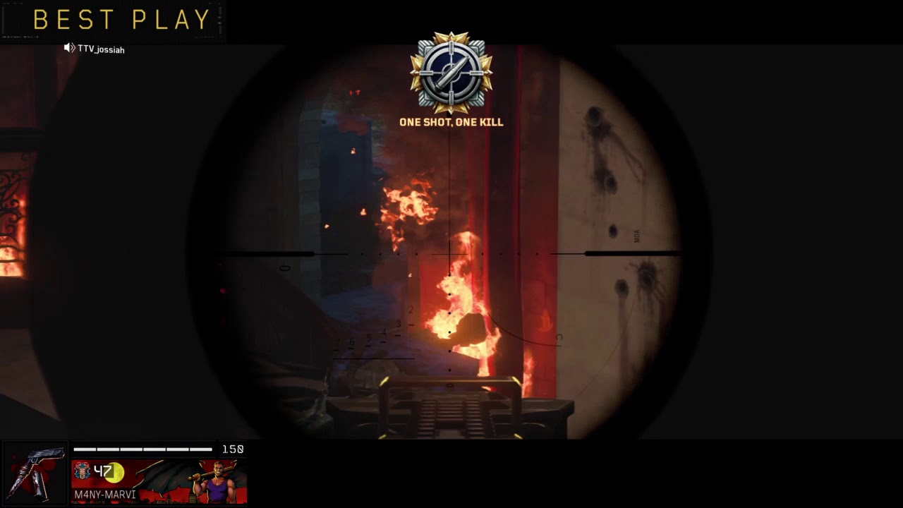 Cod bo4 sniper killcam - YouTube