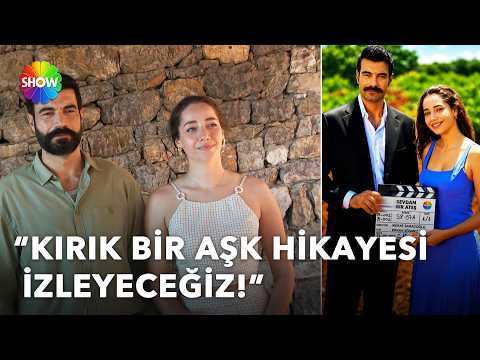 #SevdanBirAteş ekibiyle okuma provasından dizinin oyuncuları ile çok özel röportaj🎤