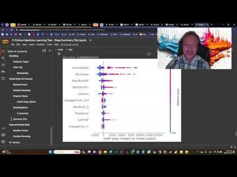 ML Tips shap summary and kernel explainer to understand what features are being used in final ...