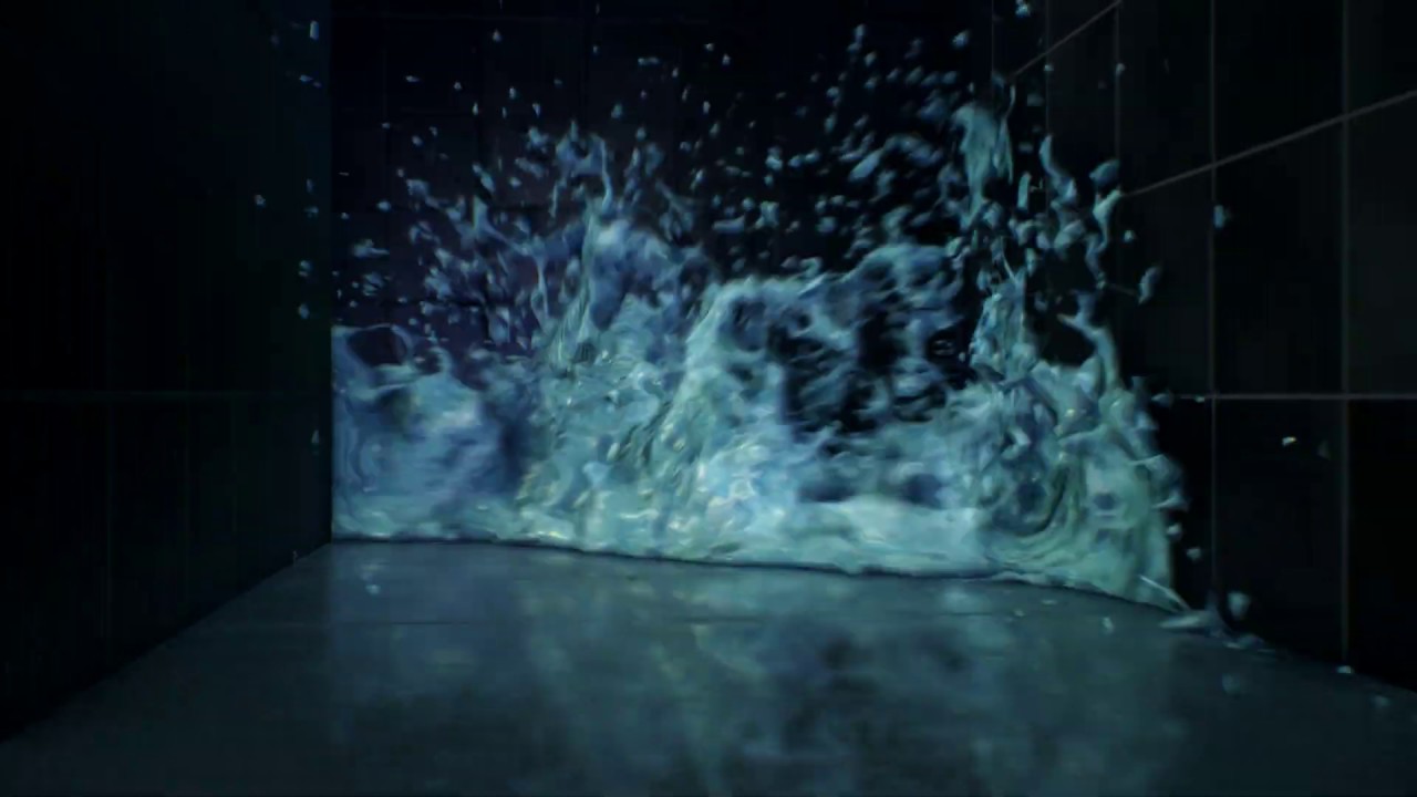 Hallway Water Simulation | RealFlow + Element 3d - YouTube