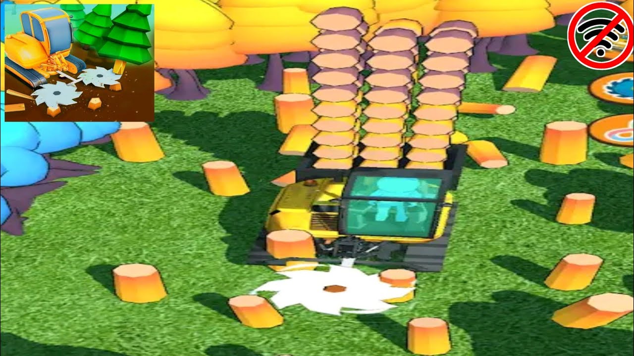 🚜 CHOP DOWN IDLE LUMBER CUTTING 🌳 GAMES ANDROID [GAMEPLAY WALKTROUGH ...
