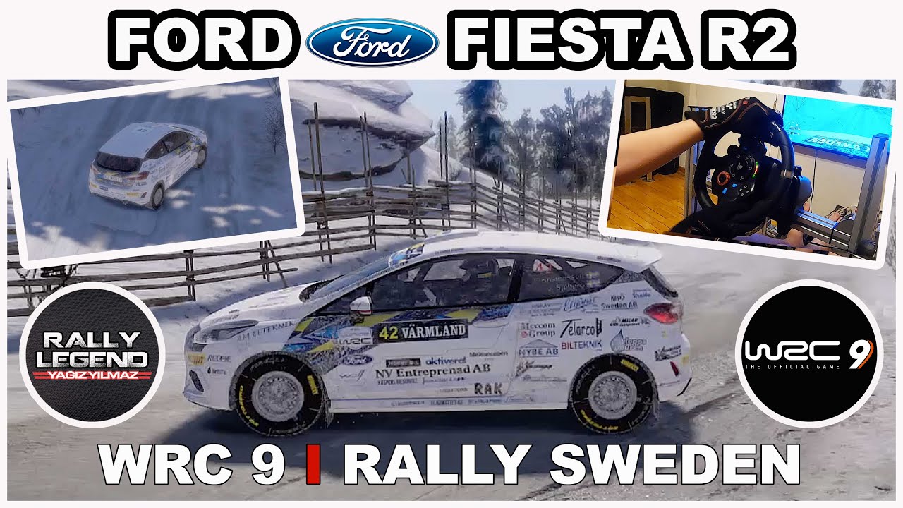 Career mode training / Ford Fiesta R2 / Rally Sweden - YouTube