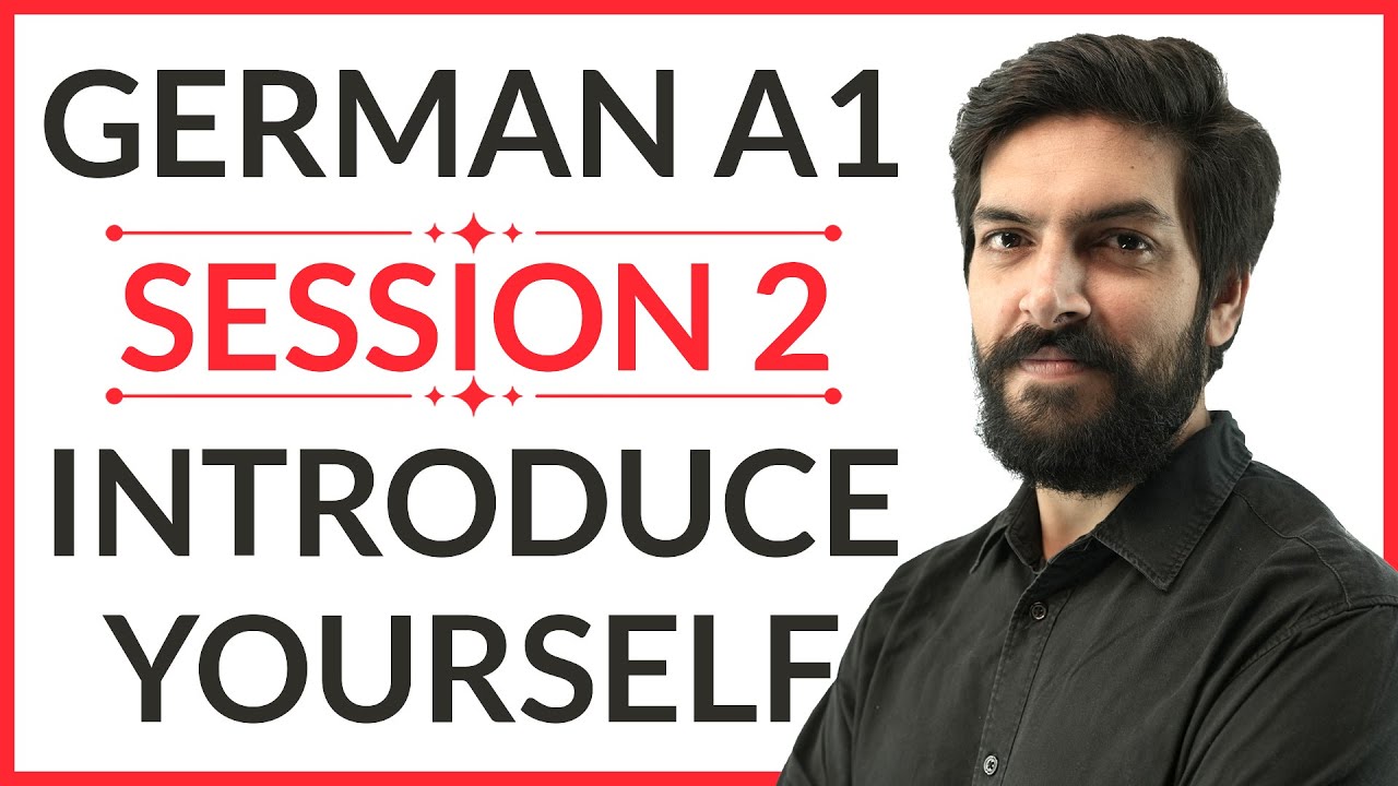 German for Beginners - Chapter 2 - Introducing Yourself - YouTube