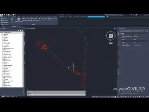Selecting and Moving Labels in Civil 3D - YouTube