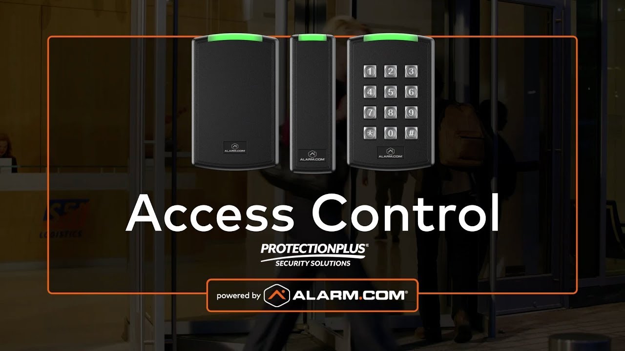 Alarm com Smarter Access Control Overview | PROTECTION PLUS - YouTube