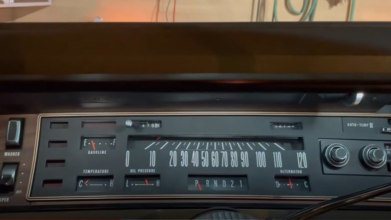 Cold Starting a Vintage Mopar (1972 Imperial), Night Time View, and The ...