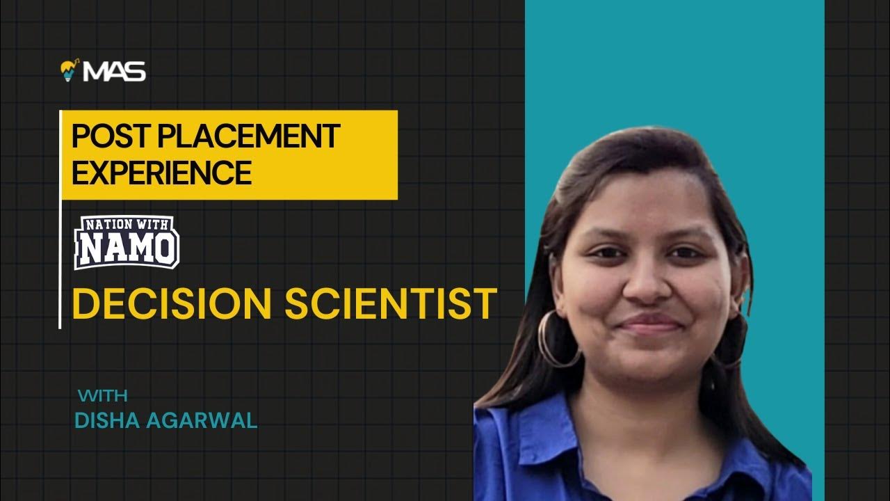 Nation with Namo Interview Experience - Decision Scientist Disha Agarwal Shares Tips and Tricks ...