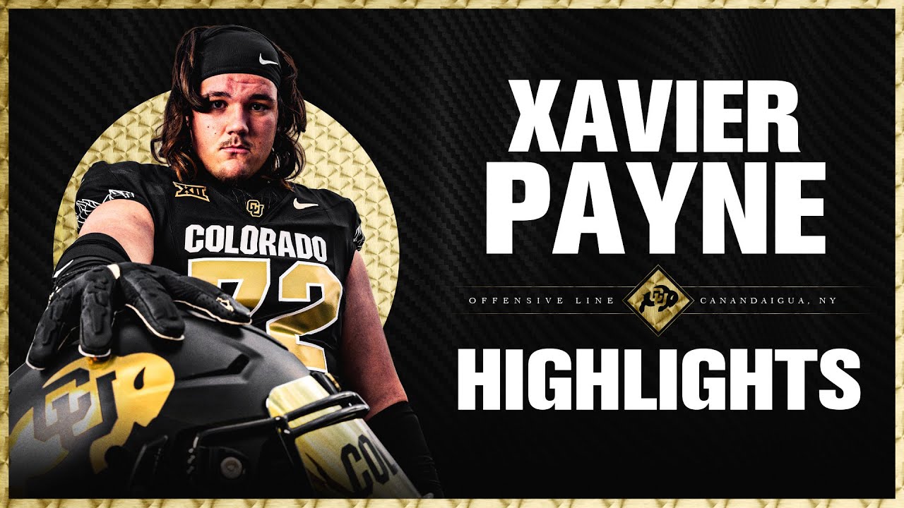 Colorado Football: 2026 National Signing Day | Xavier Payne Offensive ...