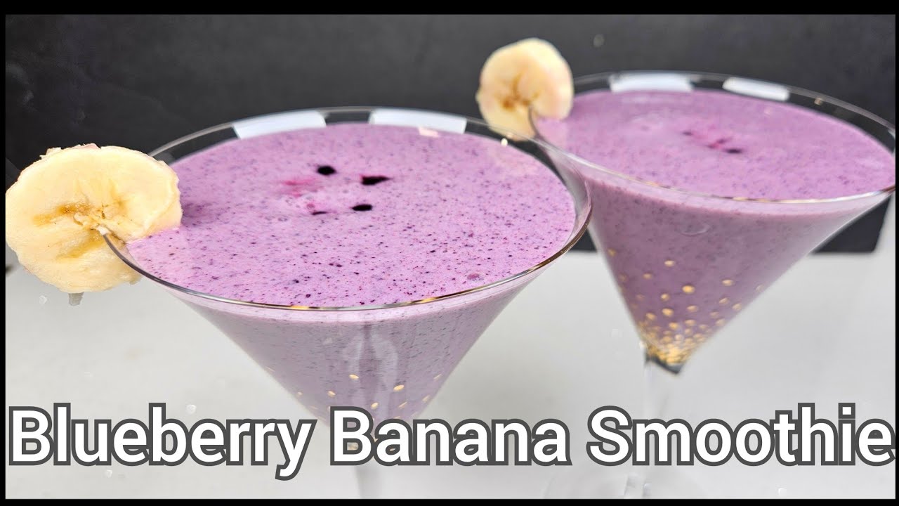 Refreshing Blueberry Banana Smoothie Recipe | Easy and Healthy ...