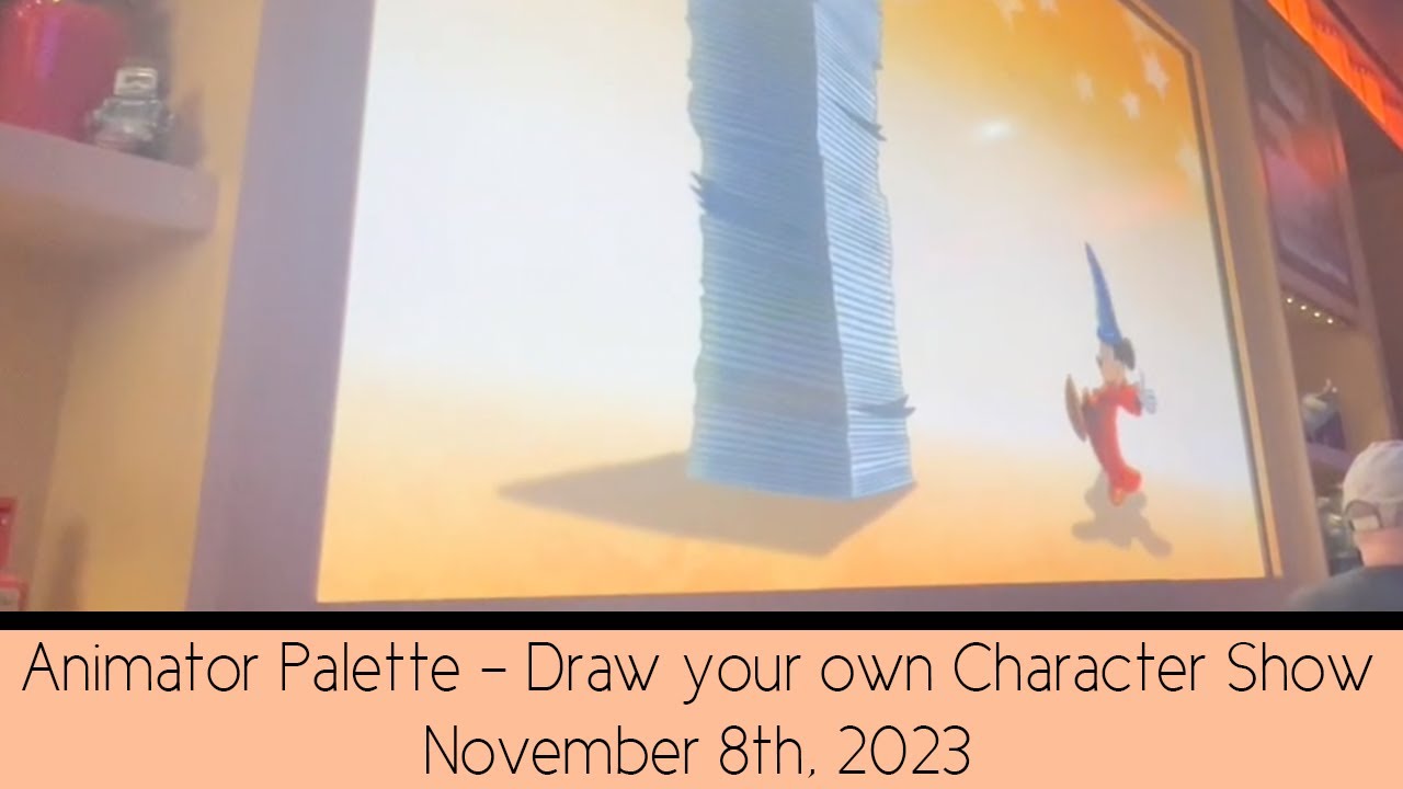 Animator Palette - Create you own Character - Disney Fantasy - YouTube