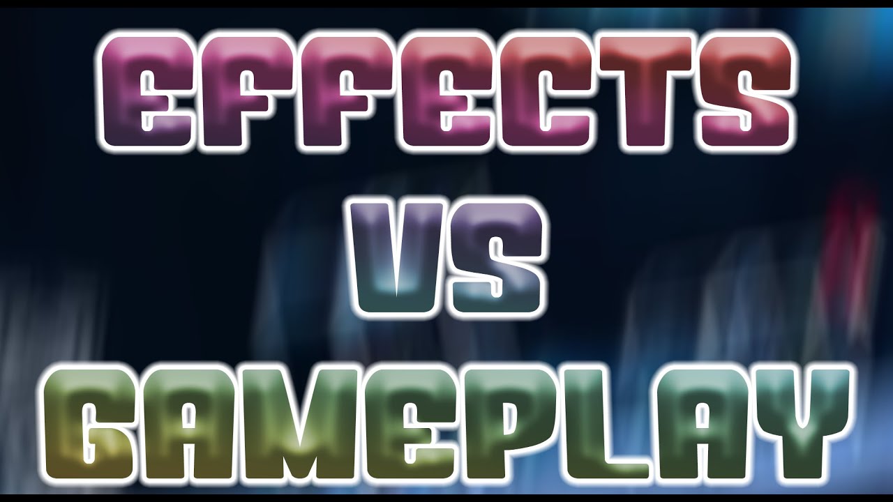 Geometry Dash - Effect Levels vs Gameplay Levels - YouTube