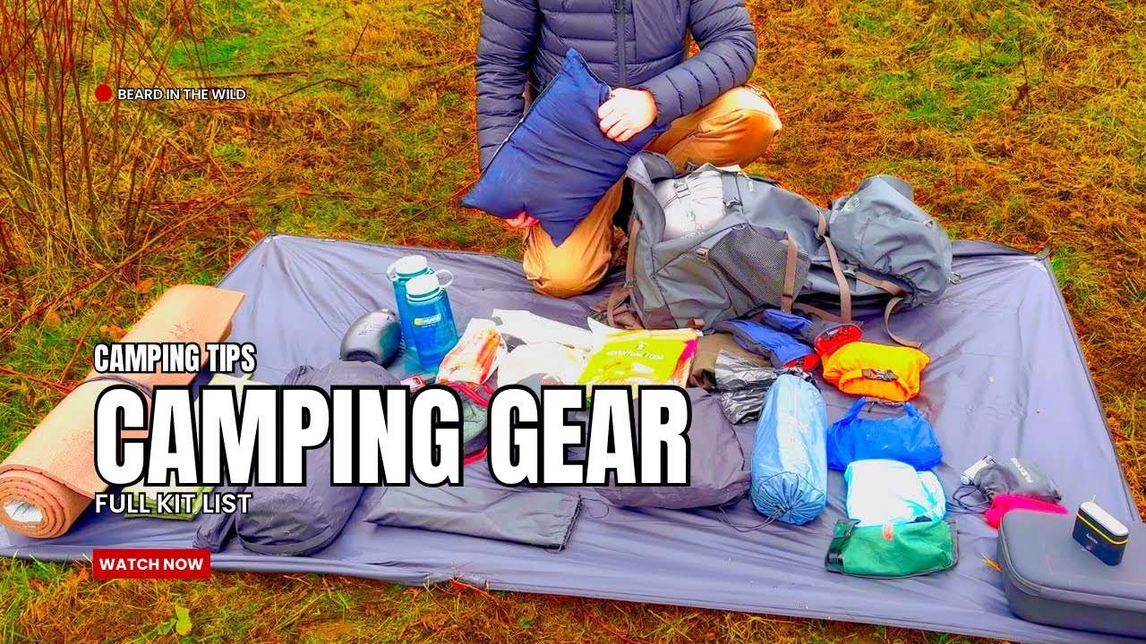 Wild Camping Gear for Winter - My Full Kit Breakdown - YouTube