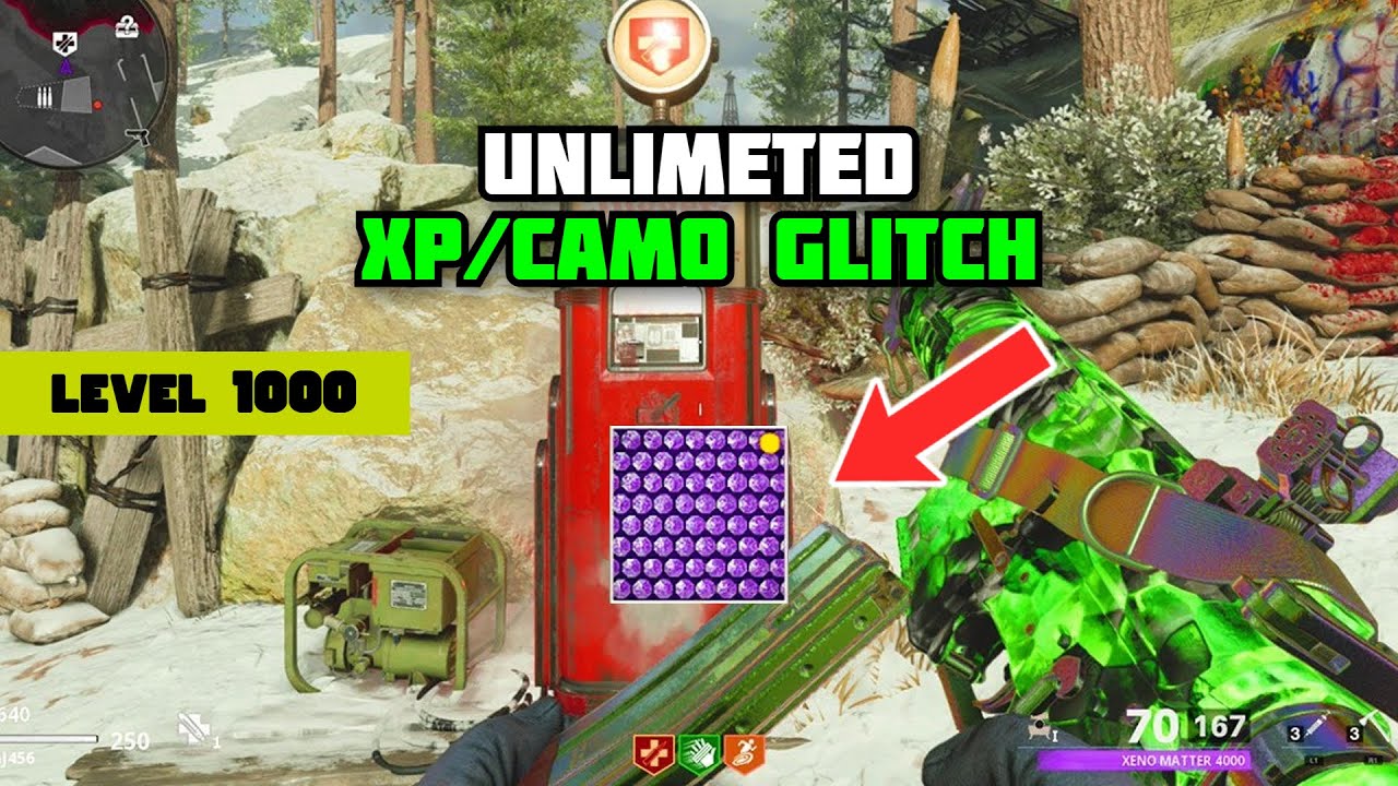 INSANE COLD WAR ZOMBIES XP/CAMO GLITCH! (2024) UNLOCK XP & WEAPON XP ...