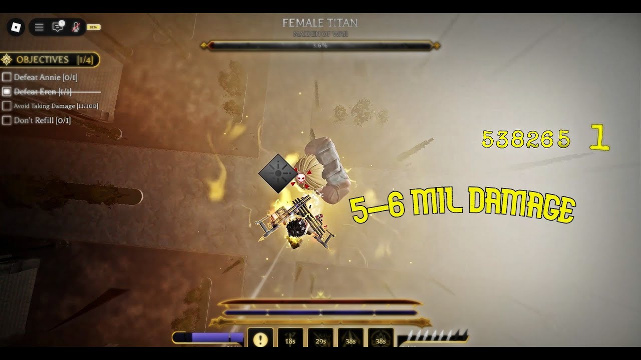 *NEW* BEST Helos Build in Attack on Titan Revolution.. (6 million ...