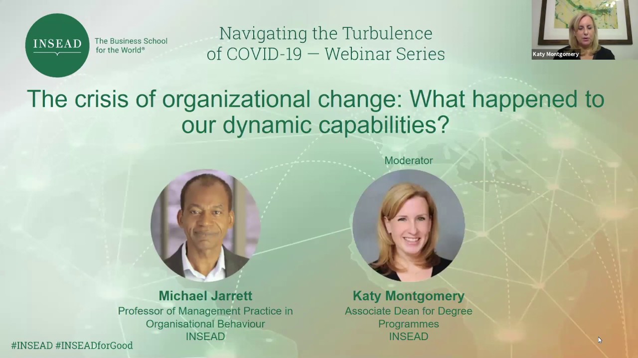 "The Crisis of Organisational Change" with Michael Jarrett - YouTube