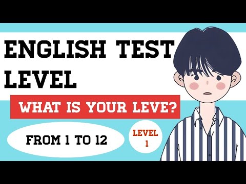 Beginner-Level 1 English Test - YouTube