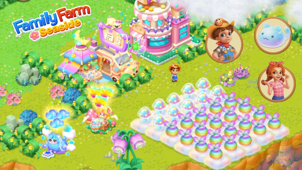Family Farm Seaside: Cloud Farm gameplay (v9.0 update) - YouTube