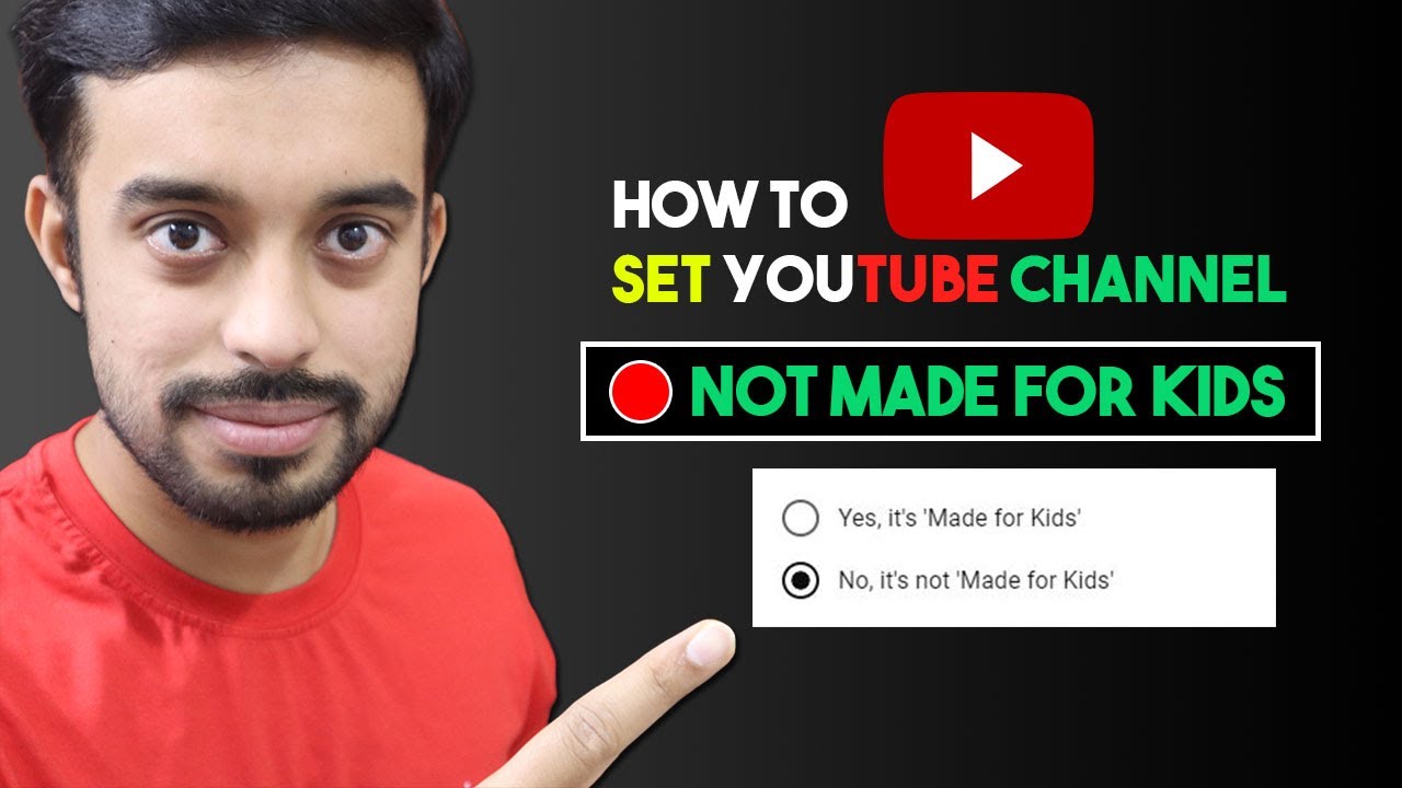 YouTube COPPA Rules | How to Set YouTube Channel Not Made for Kids ...
