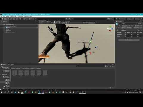 Third Person Bow & Arrow Unity Tutorial Part 7 Fire Arrow, Head Rotation, Equiping & Unequiping ...