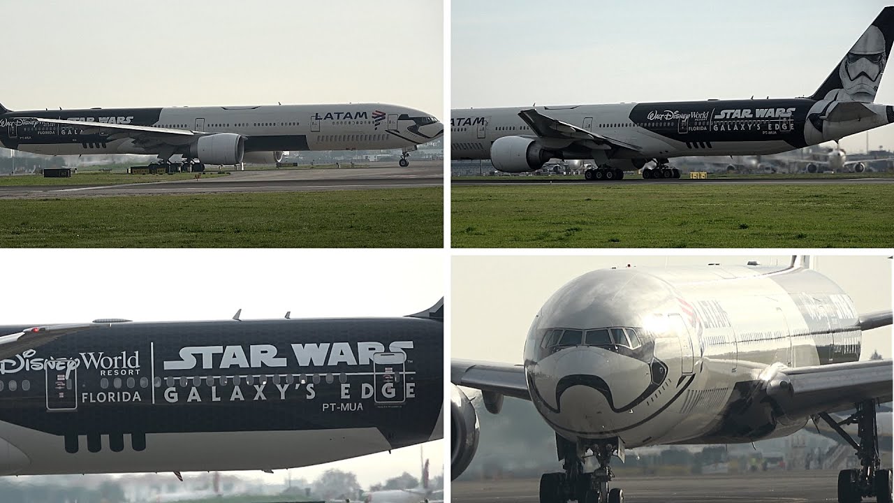 LATAM Airlines (Star Wars-Galaxy's Edge Livery) Boeing 777-32W(ER ...