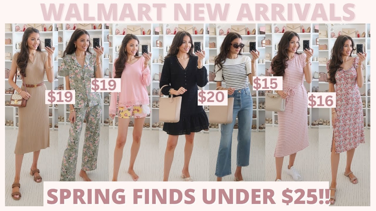 YOU WON'T BELIEVE THESE WALMART NEW ARRIVALS 🌸 Walmart Spring Try On ...